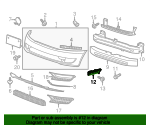 2012-2015 Volkswagen Passat Guide Bracket 561-807-183-A | VW Parts Center