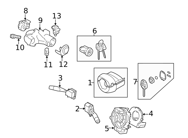 2015-2021 Subaru Ignition Immobilizer Module 88216FJ103 | Subaru Parts ...
