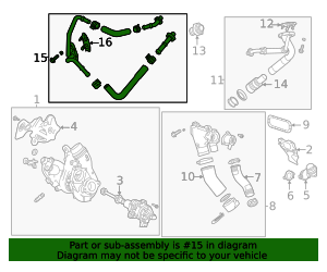 2020-2021 Cadillac CT5 Water Pipe 12701693 | GMPartsDirect.com