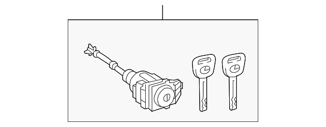 2010-2015 Lexus Lock Cylinder 69052-48110 | OEM Parts Online