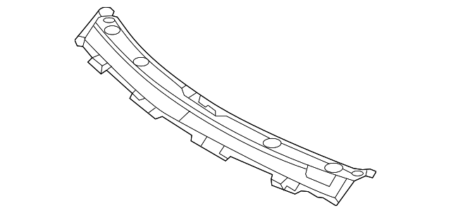 2012-2023 Mopar Cowl Grille 68021005ac | TascaParts.com
