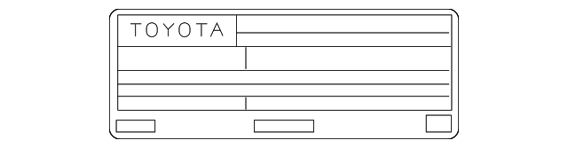 2022 Toyota Corolla Emission Label 11298-24122 | Toyota Parts Center
