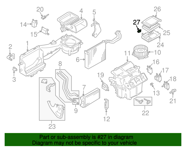 4B0-907-659-B - Ambient Air Quality Sensor 2002-2005 Audi | Audi OEM Parts