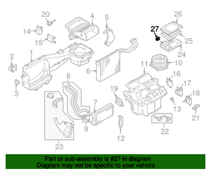 2002-2005 Audi Ambient Air Quality Sensor 4B0-907-659-B | OEM Parts Online