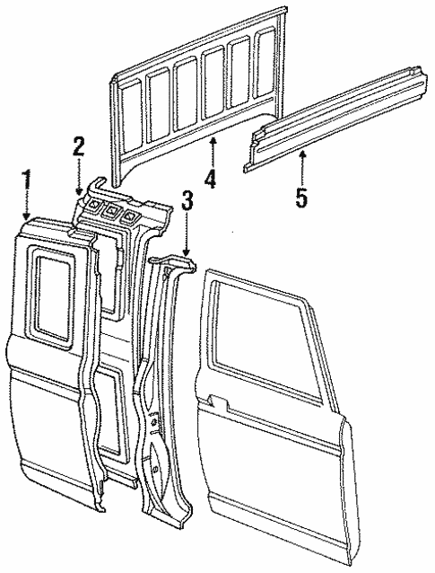 Rear Panels for 1990 Ford Ranger | OEM Parts Online