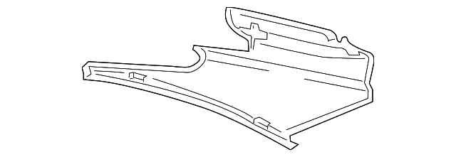 230-790-43-45-7J93 - Side Trim 2003-2012 Mercedes-Benz | Mercedes-Benz ...
