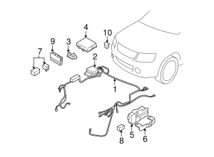 38860-76F01 - Relay - 1995-2013 Suzuki | World OEM Parts Subaru