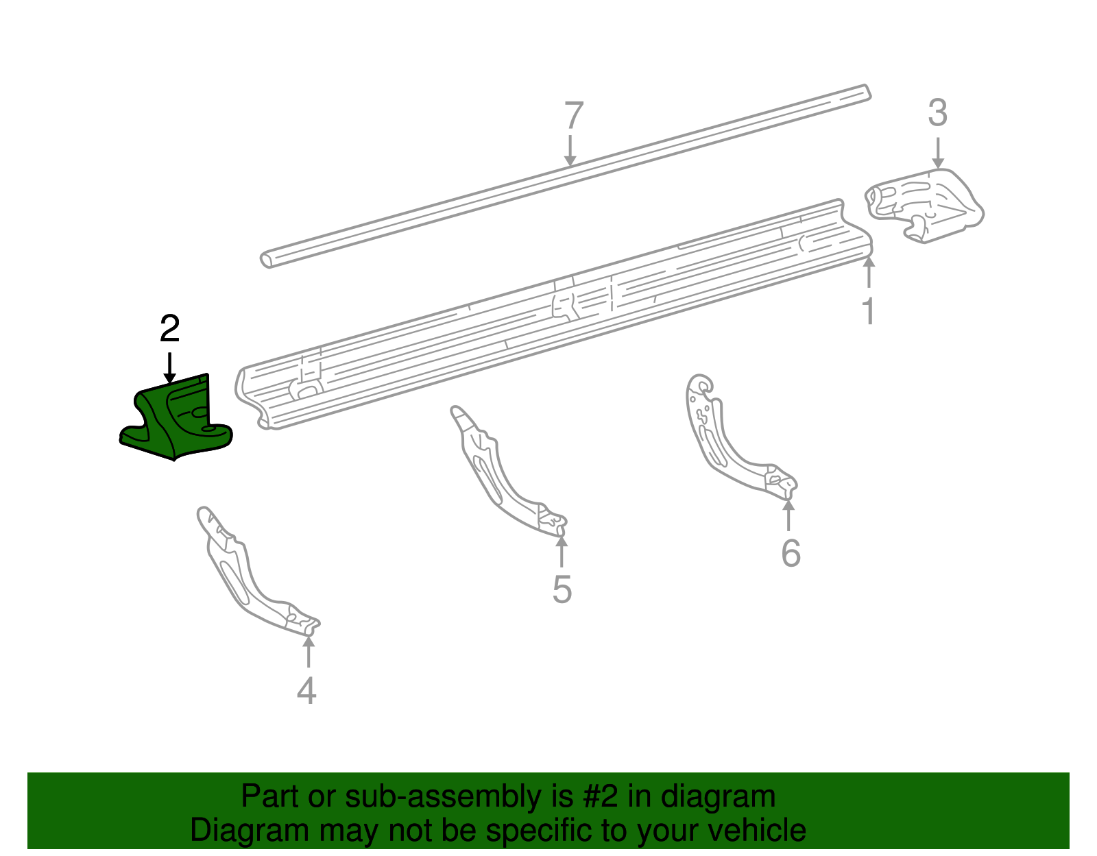 2001-2004 Toyota Tacoma 2001-2004 Toyota Tacoma - Running Board 51774 ...