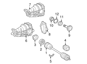 211-997-01-46 - Seal 2001-2018 Mercedes-Benz | Mercedes-Benz USA Parts