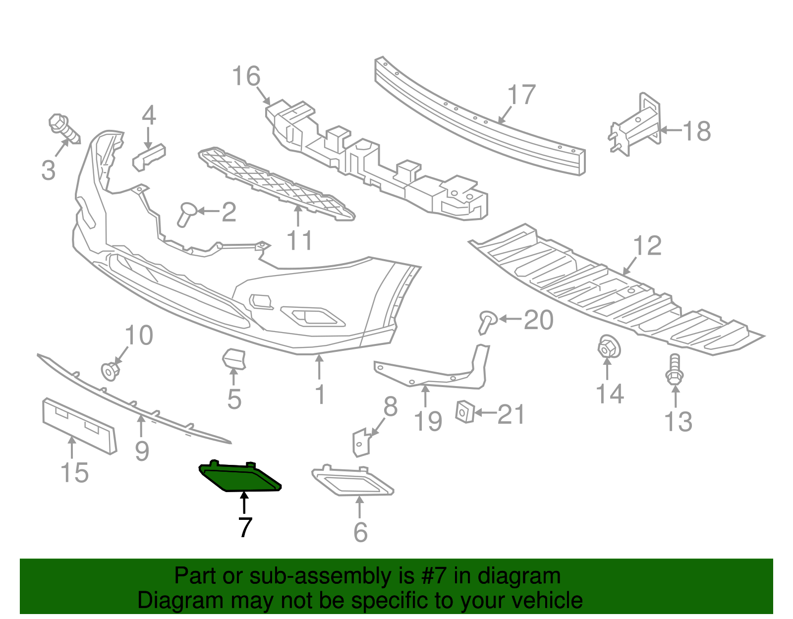 2014-2016 Nissan Rogue Hole Cover 62256-4BA0B | Nissan RVA
