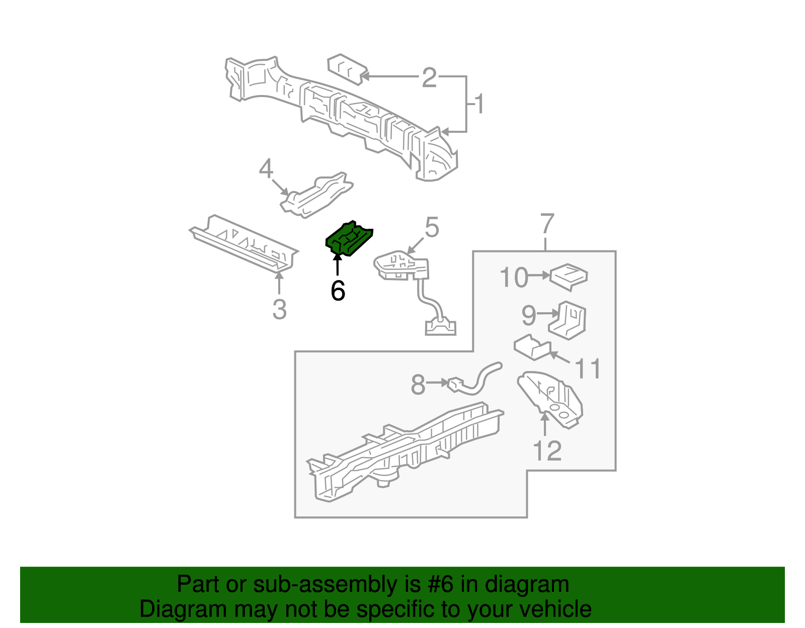 74713-SZA-A00 - Spacer 2009-2015 Honda Pilot | Honda Parts Online
