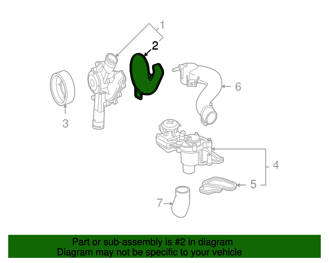 137-201-00-80 - Gasket 2001-2020 Mercedes-Benz | Mercedes-Benz USA Parts
