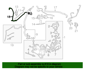 2013-2016 Volkswagen Touareg Hose 059-131-051-DJ | OEM Parts Online