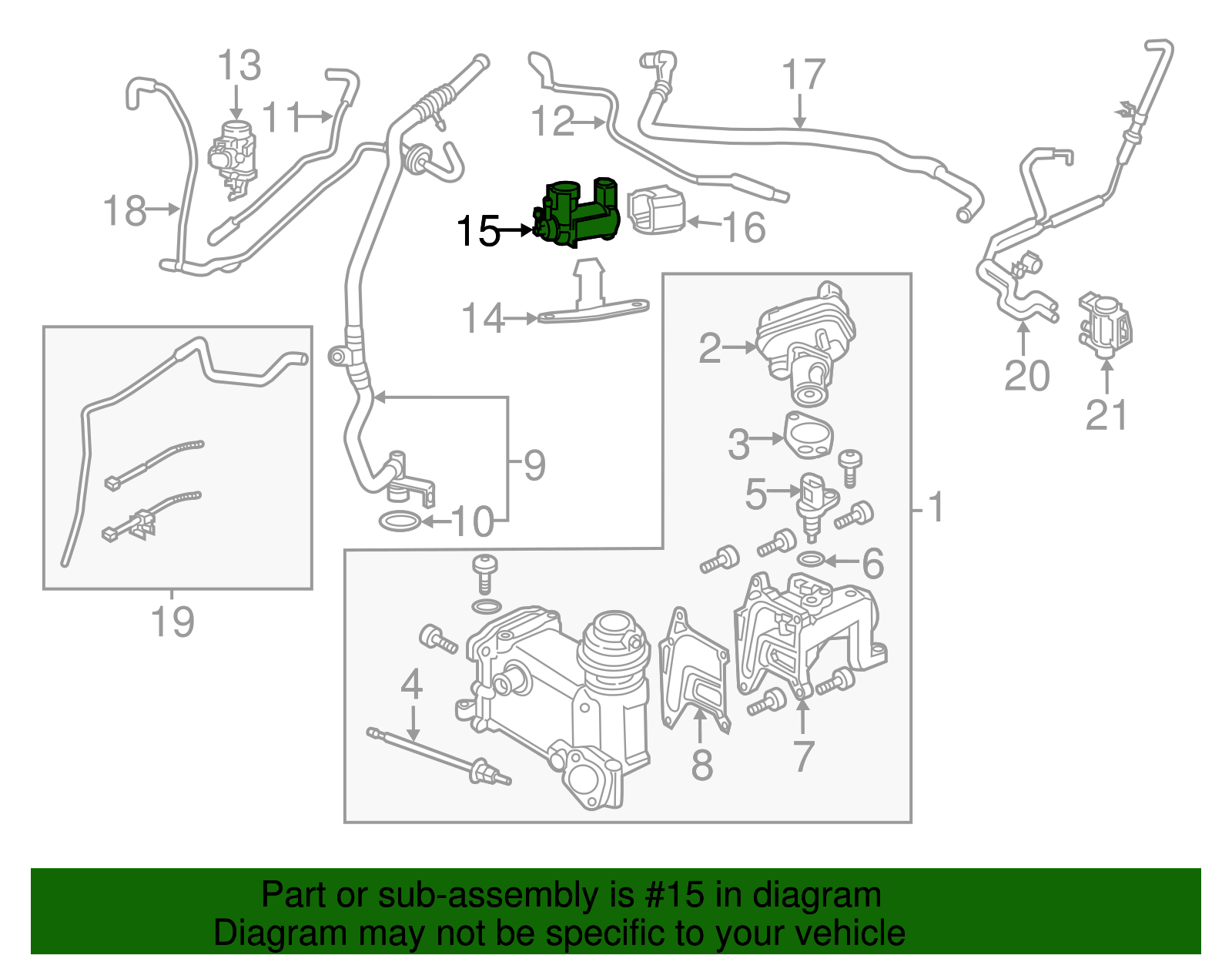 2013-2016 Volkswagen Touareg Converter 059-906-627-R | OEM Parts Online