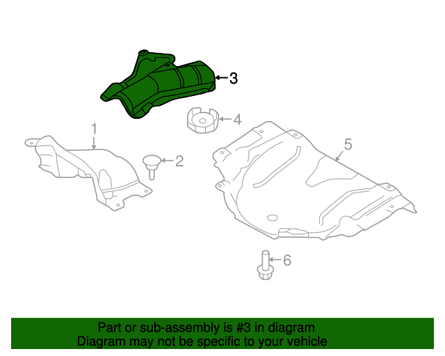 31694108 - Side Shield - 2019 Volvo XC90 | Volvo OEM Parts Direct