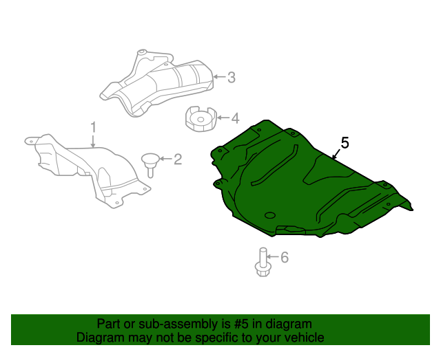 31694112 - Rear Shield 2016-2022 Volvo XC90 | My Swedish Parts