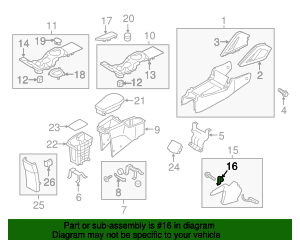 2012-2017 Hyundai Veloster Park Brake Warning Switch 93830-2F000 | OEM ...