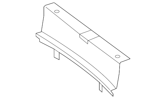 212-690-31-00-9051 - Rear Trim Panel 2010-2016 Mercedes-Benz | Mercedes ...