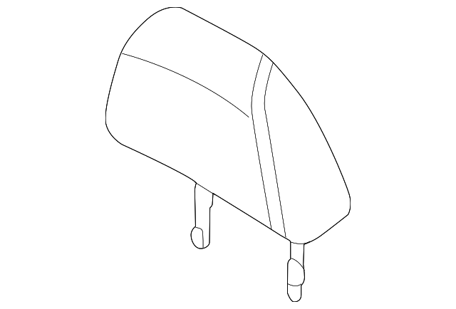 2023-2024 Nissan Rogue Headrest, Outer 86430-6RR3A | Temecula Nissan Parts