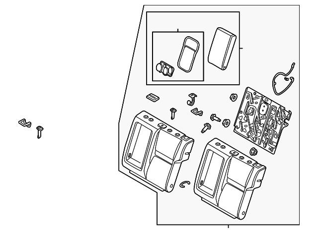 2024-2025 Nissan Rogue Seat Back Assembly 88650-4MT1B | Temecula Nissan ...
