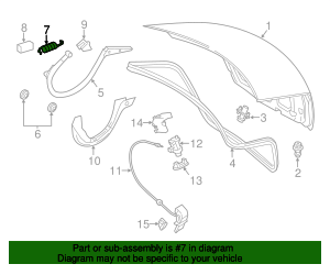 2010-2017 Mercedes-Benz Coil Spring 207-757-01-29 | AutoNationParts.com