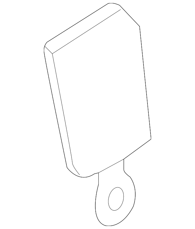 2010-2024 Mercedes-Benz Center Buckle 901-860-11-69-9051 | Mercedes ...