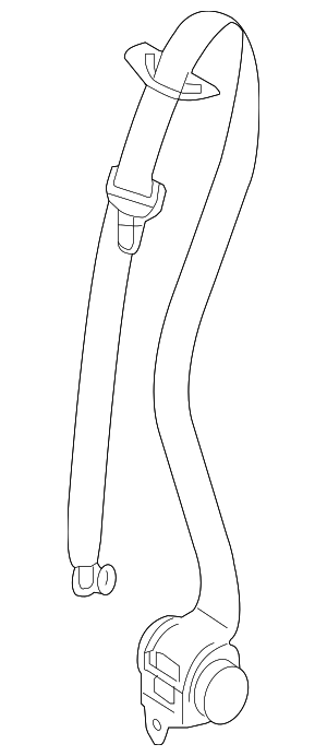 90786032009C94 - Lap & Shoulder Belt 2019-2023 Mercedes-Benz | Mercedes ...