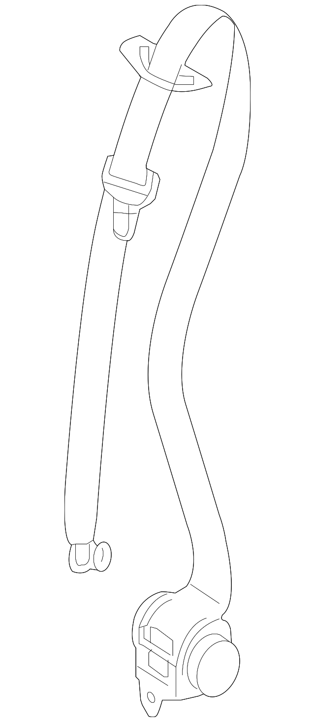 90786032009C94 - Lap & Shoulder Belt 2019-2023 Mercedes-Benz | Mercedes ...