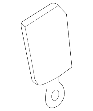 901-860-11-69-9051 - Center Buckle 2010-2024 Mercedes-Benz | Mercedes ...