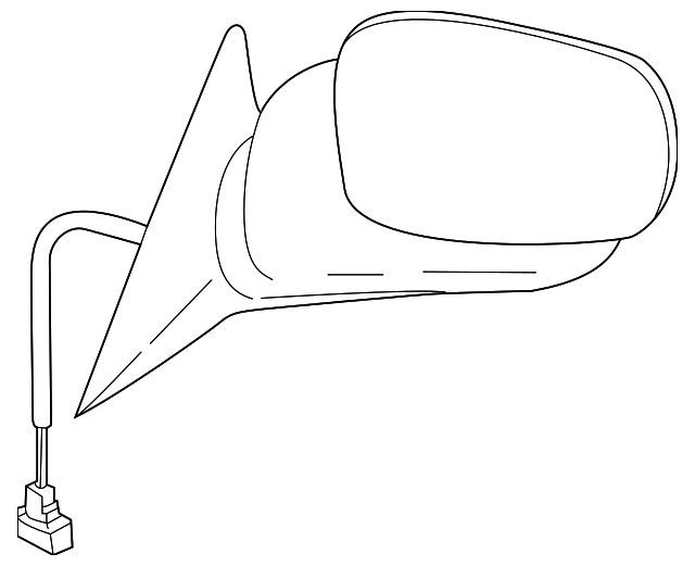 2000-2006 Subaru Mirror Assembly 91031AE96ANN | Subaru Parts Store