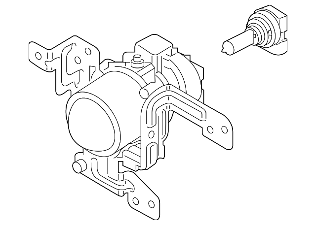 92201-K0000 - Fog Lamp Assembly 2020-2022 Kia Soul | Kia.Parts Store