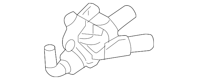 2019-2021 Lexus ES300h Water Manifold 16351-25040 | OEM Parts Online