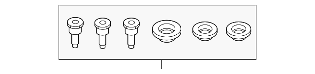 Genuine BMW 34-51-6-891-141 | Brake Master Cylinder Reservoir Grommet ...