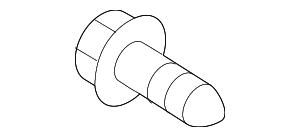 2016-2024 Nissan Tailgate Cover Screw (d41 A60 A61) 77030-ZJ20B ...