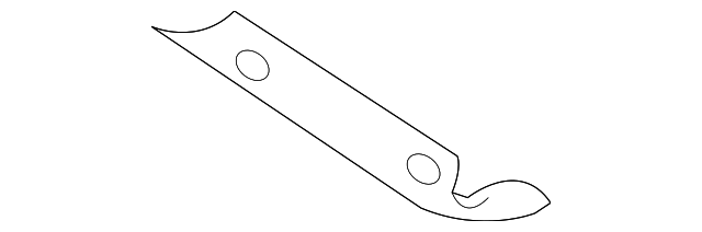 204-889-11-95 - Fender Bracket 2010-2015 Mercedes-Benz | Mercedes-Benz ...