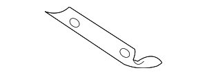 204-889-11-95 - Fender Bracket 2010-2015 Mercedes-Benz | Mercedes-Benz ...