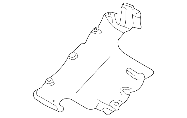 2003-2006 Porsche Cayenne Front Shield 955-504-285-00 | Porsche Marin
