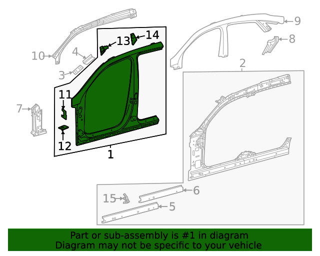 167-630-03-04 - Aperture Panel 2021-2023 Mercedes-Benz | Mercedes-Benz ...