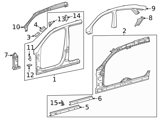 167-636-40-00 - Rear Reinforced 2021-2024 Mercedes-Benz | Mercedes-Benz ...