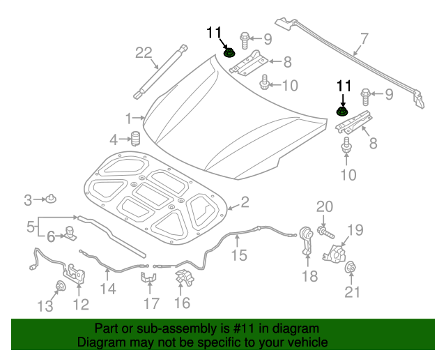 2009-2021 Kia OEM NEW 2009-20 Kia Forte Optima Rear Left Right Lower ...