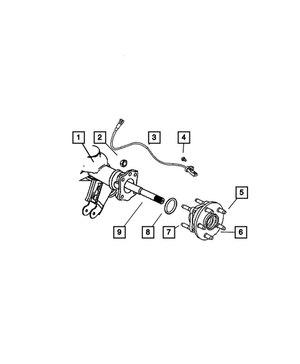 2005-2010 Jeep O Ring, Mounting 52114079AA | Mopar eStore