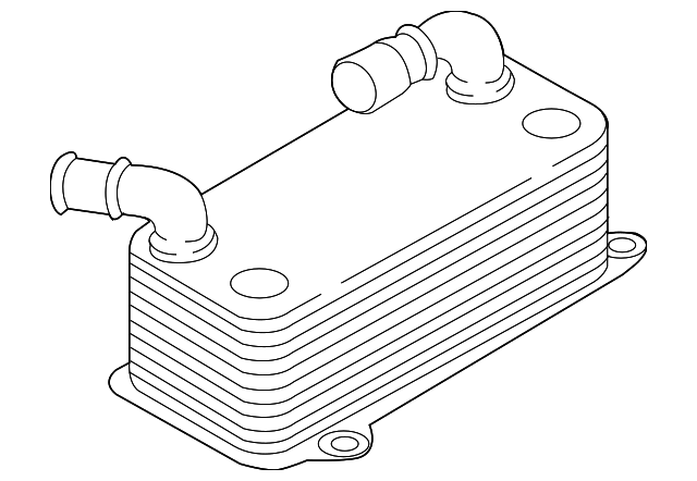 0BH-317-019-F - Oil Cooler 2018-2024 Audi | Euro Parts 4 Less