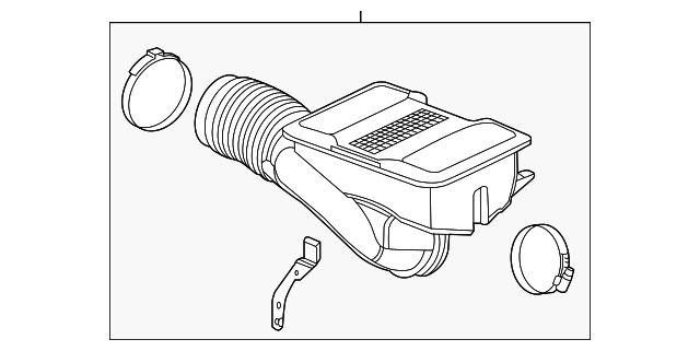 2020-2025 GM Air Cleaner Outlet Duct 84841228 GM | GMPartsDirect.com