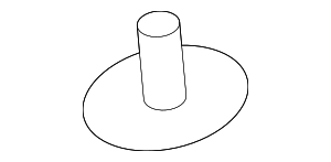 2019-2020 Mazda Stone Deflector Rivet BCJH-51-833 | Mazda-Parts