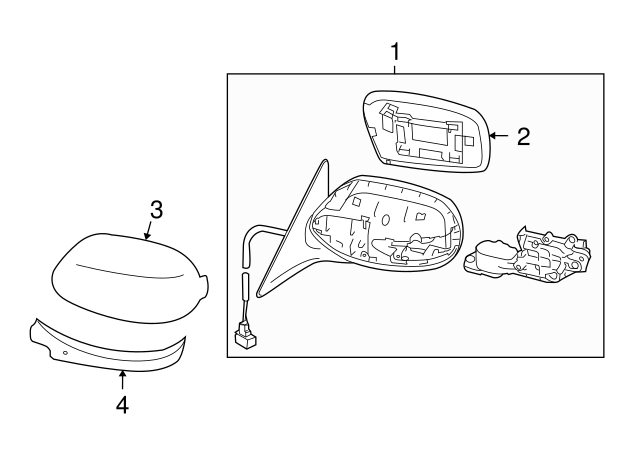 2009-2013 Subaru Forester OEM NEW 2009-2013 Subaru Forester Passenger ...