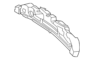 172-885-25-37 - Energy Absorber 2012-2016 Mercedes-Benz | Mercedes-Benz ...