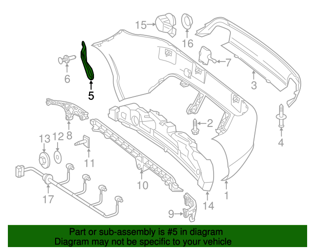 2012-2016 Mercedes-Benz Bumper Corner Cover 172-885-27-23 ...