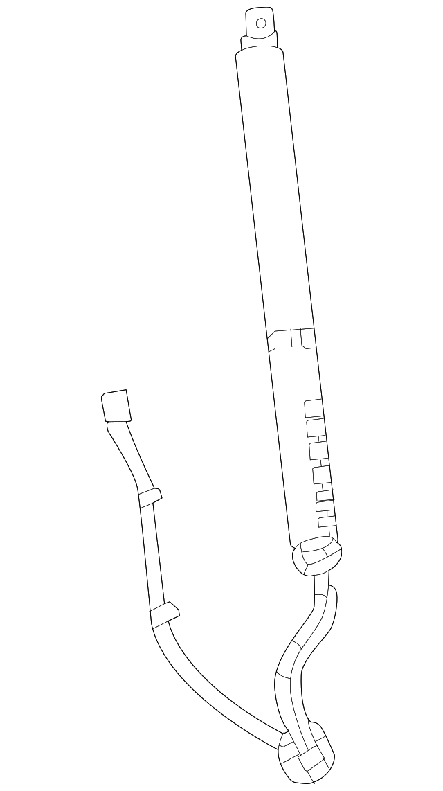 Driver Side Liftgate Power Assist Actuator 87840007 | TascaParts.com