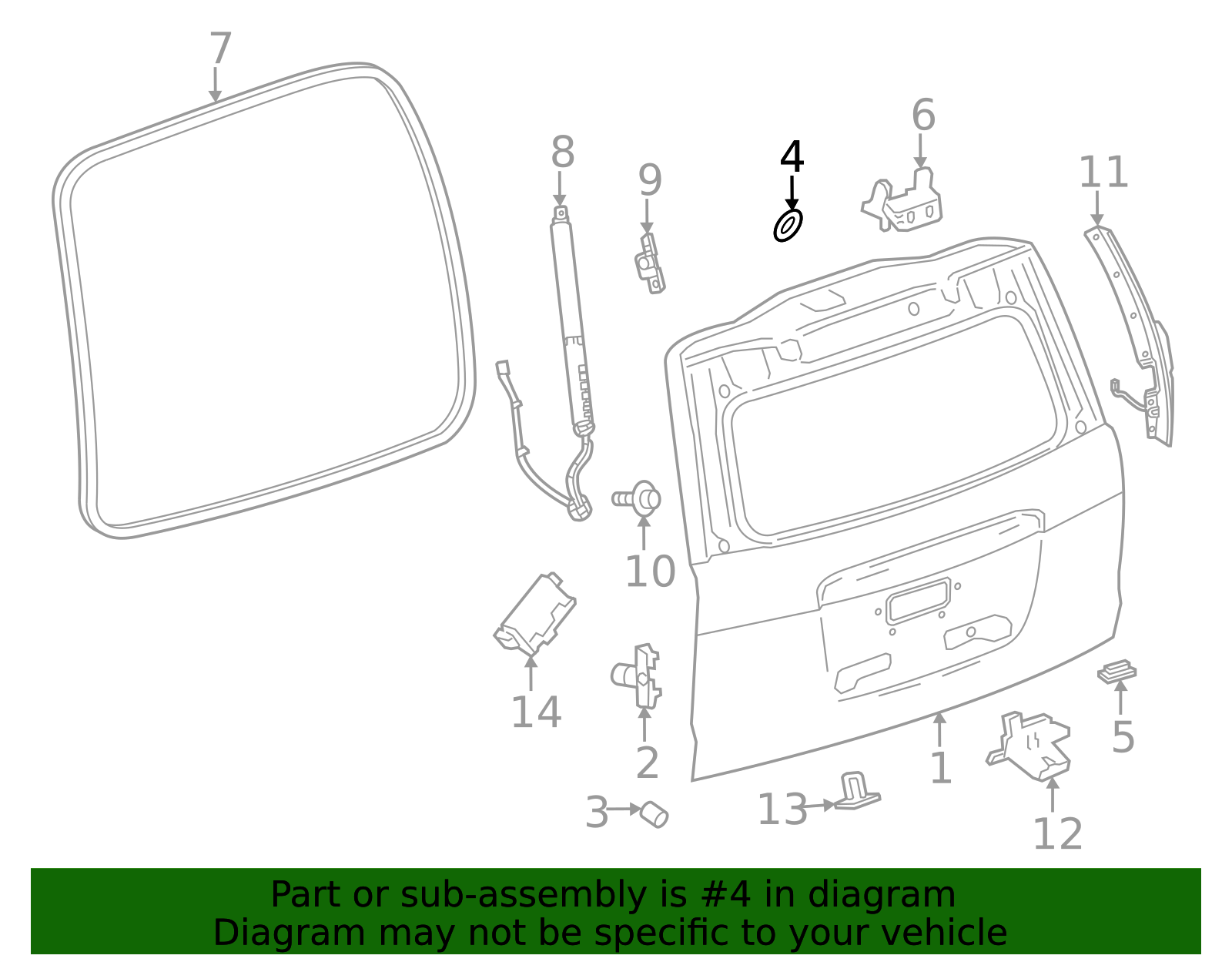 2019-2025 GM Body Side Frame Drain Hole Plug 15184051 | GM Parts Center