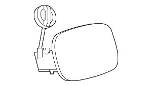 Tank Filler Recess 177-630-83-02 | MB OEM Parts